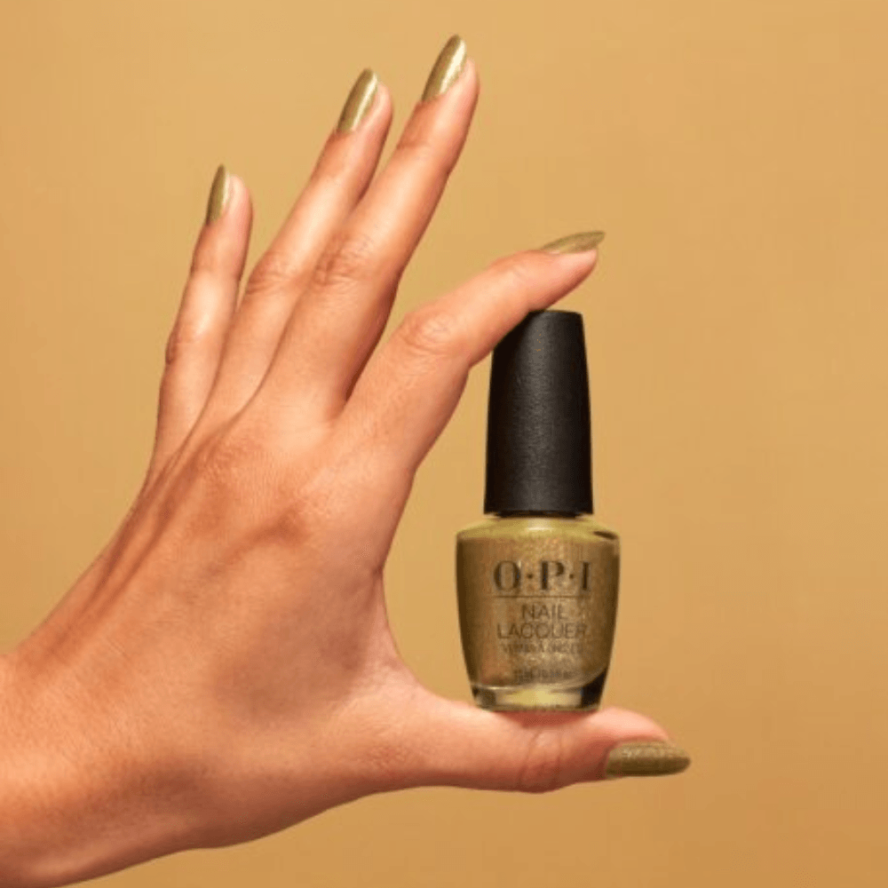 Esmalte OPI Dourado Metálico Cobertura em Glitter 15 ml - Loja Wella