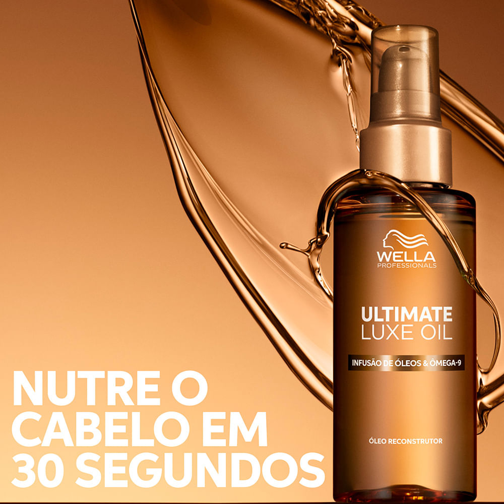 Óleo Wella Professionals Ultimate Luxe Oil 100ml - Loja Wella